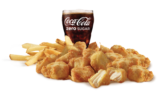 20 Piece Chicken Nuggets Combo: Nutrition | Wendy's UK
